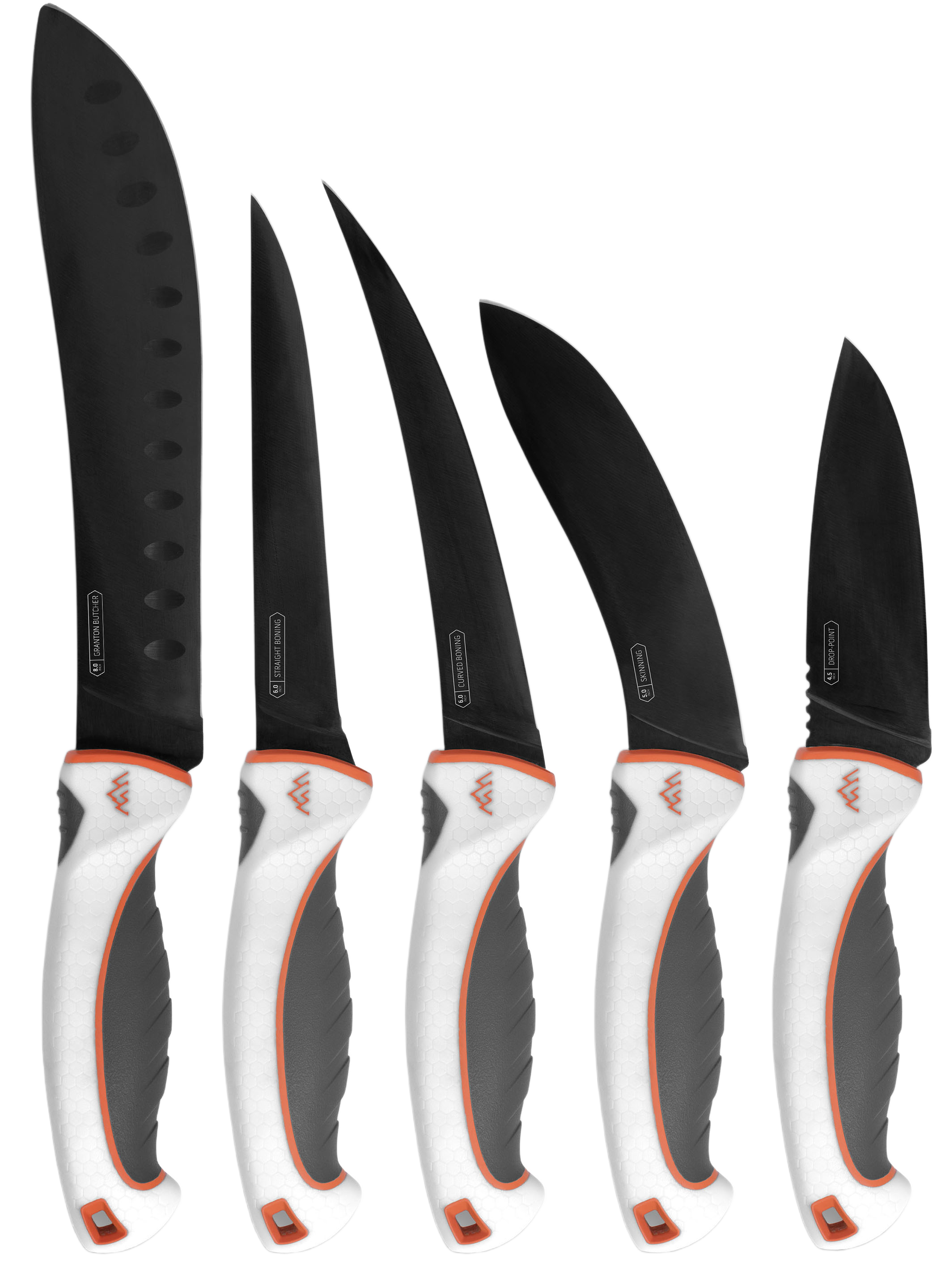 Outdoor Edge ErgoMax 6-Piece Professional Grade Game Processing Knife ...